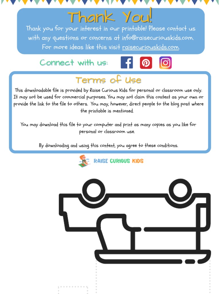 Printable Jeepney Craft Template | PDF