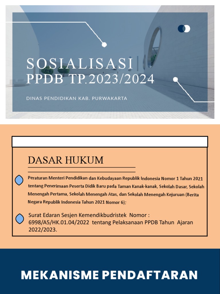 Sosialisasi PPDB 2023 | PDF