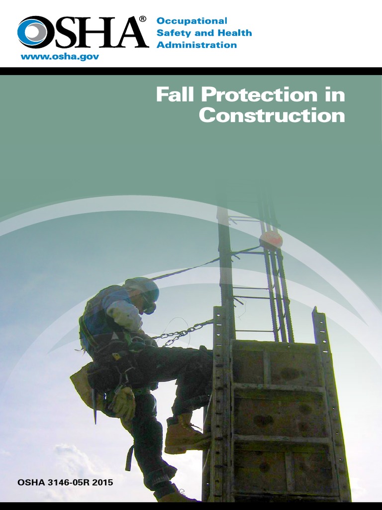 1+-+OSHA3146 Fall+Protection+in+Construction | PDF | Occupational ...