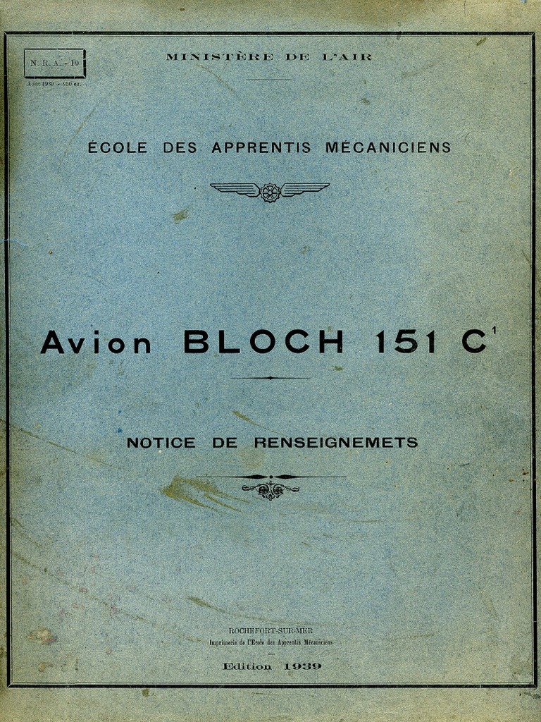 notice Bloch 151.pdf | PDF