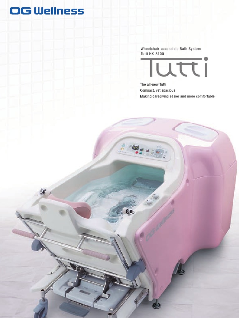 OG Wellness - TUTTI - Catalog No. 825 | PDF | Wheelchair | Shower