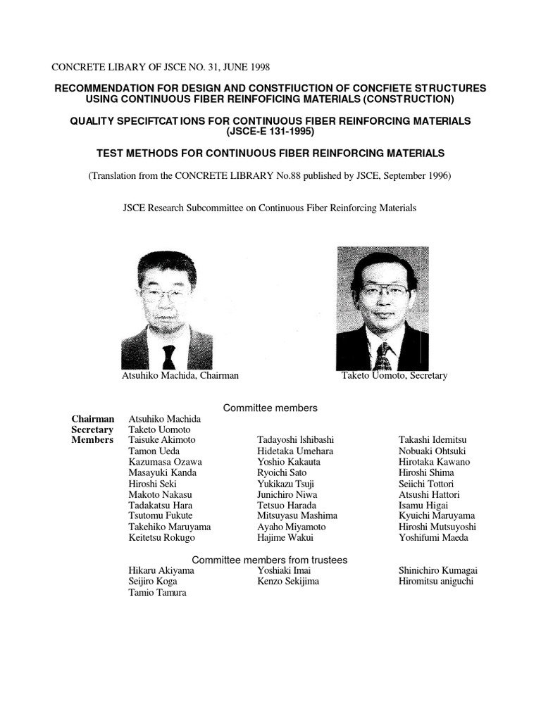 Jsce 31 | PDF | Prestressed Concrete | Concrete