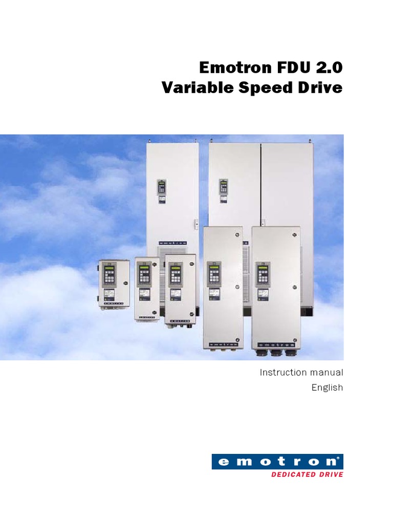 Emotron Fdu2-0 Instruction Manual 01-3694-01 R3.en PDF | PDF | Electric ...