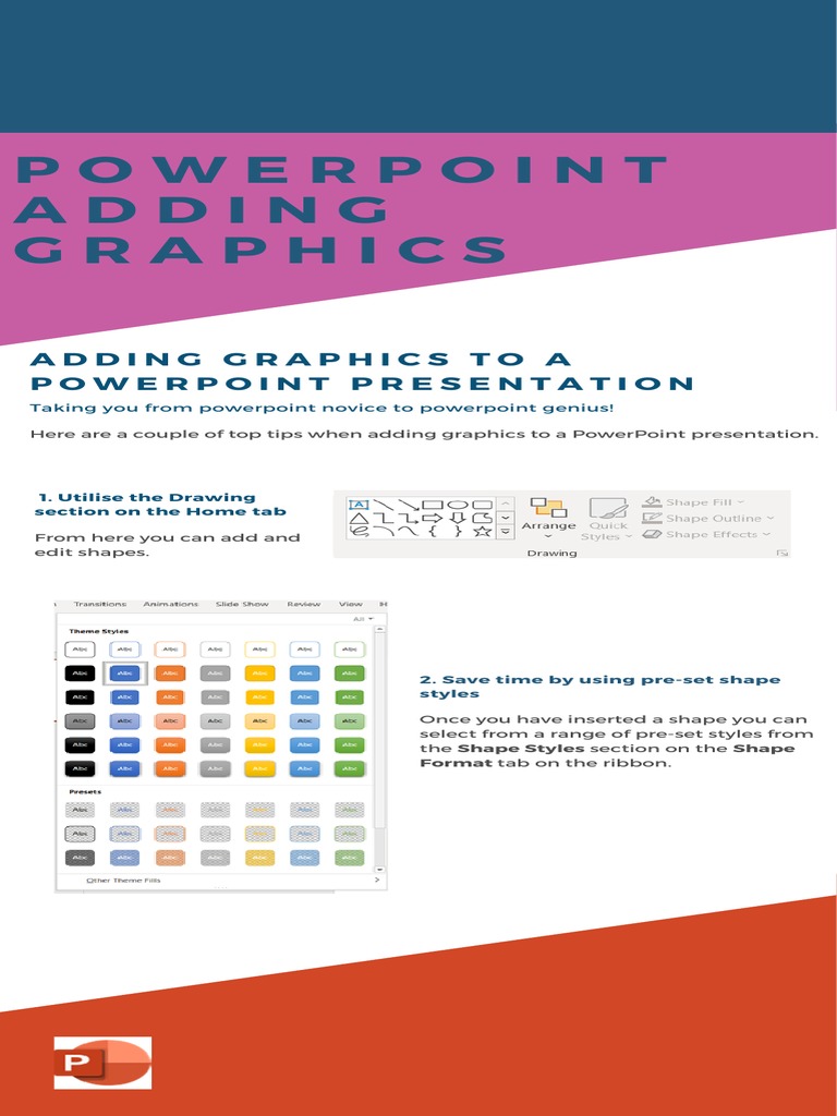 PowerPoint Adding Graphics | PDF