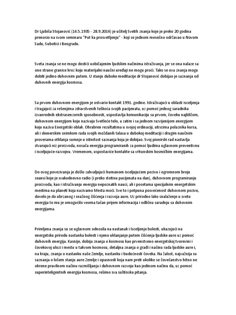 Ljubisa Stojanovic | PDF