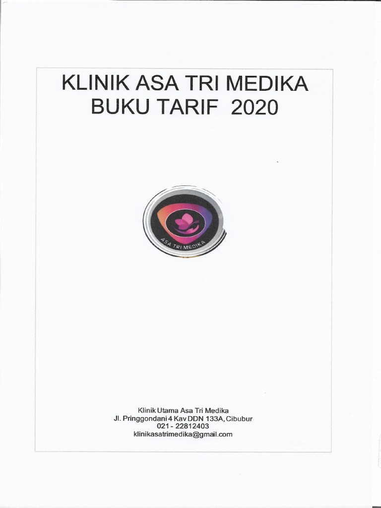 Buku Tarif 2020 | PDF