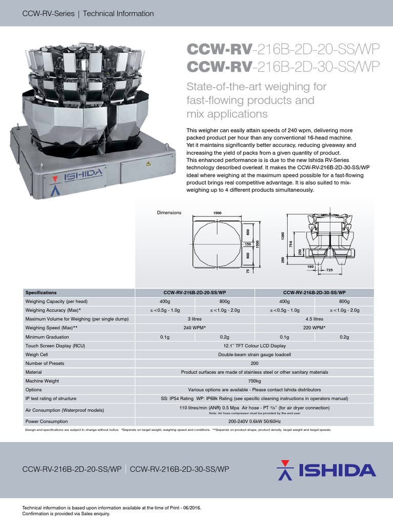 CCW-RV-216B-2D-20-SS/WP CCW-RV-216B-2D-30-SS/WP: State-Of-The-Art ...