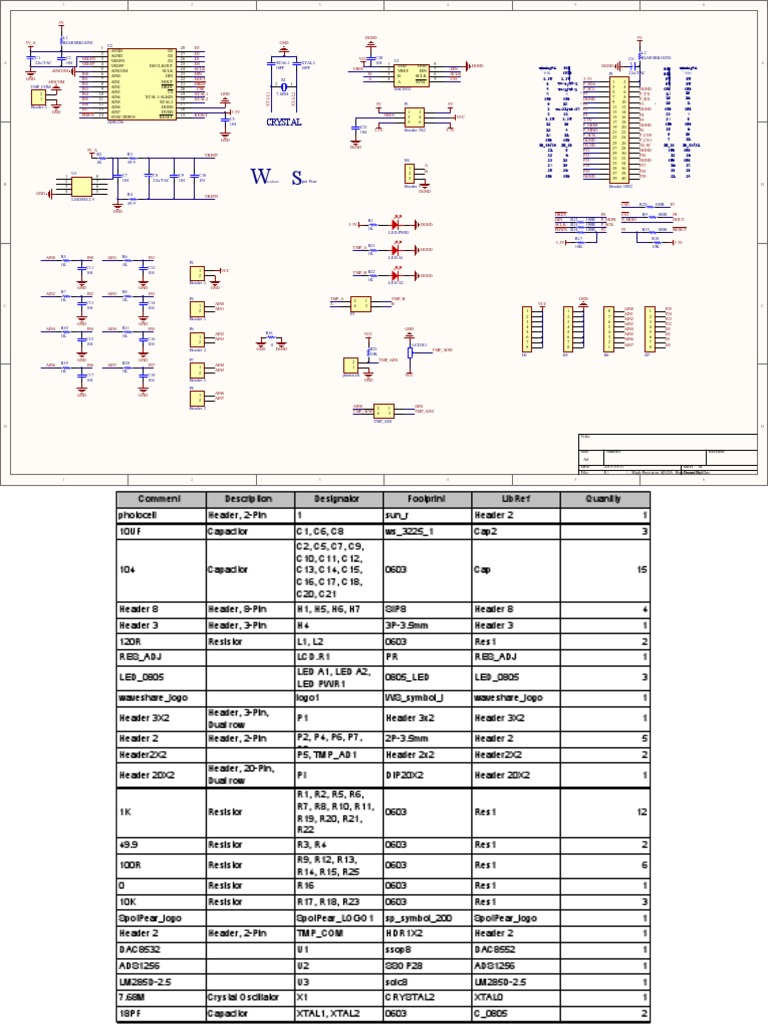 High Precision AD DA Schematic | PDF