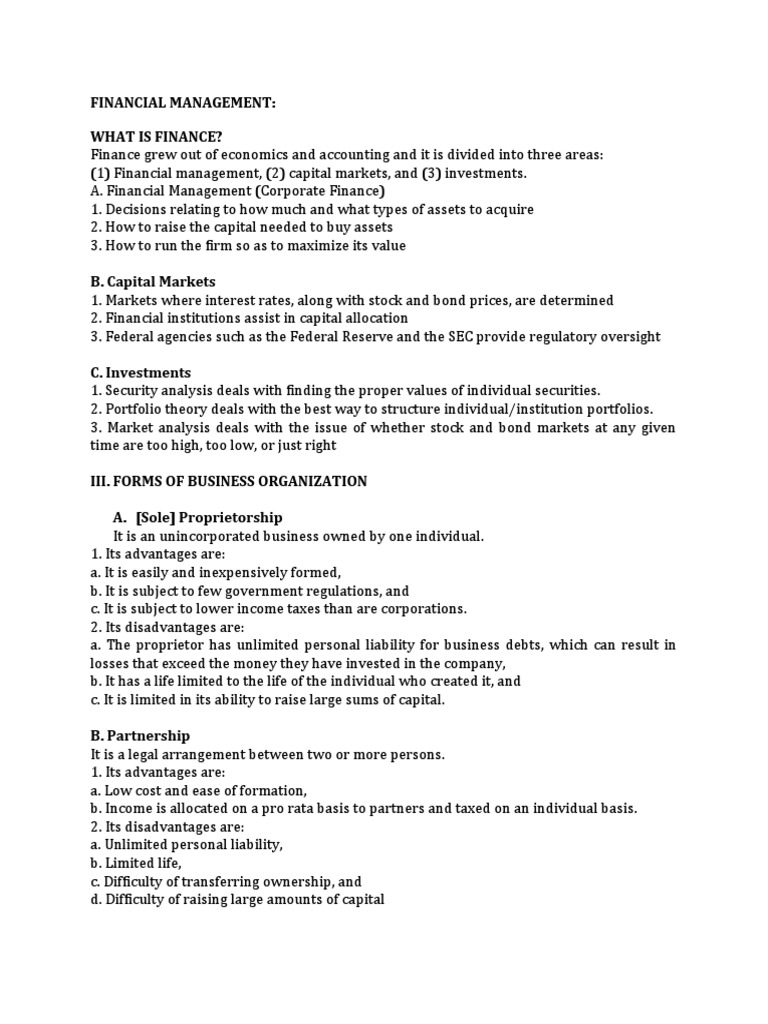 Sole Proprietor's Personal Liability Explained | PDF | Limited ...