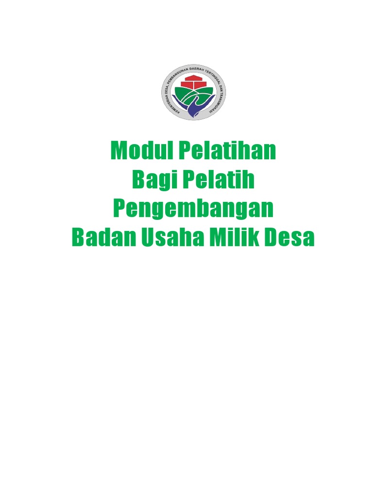 Modul Pelatihan Bumdes | PDF Modul Pelatihan Bumdes | PDF