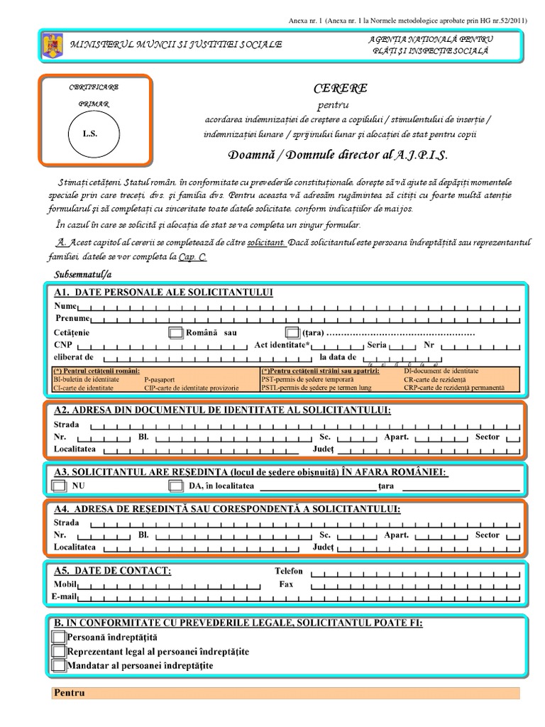 Model-Cerere Icc Modificat Cu-Regulament 679 PDF | PDF