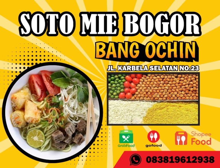 Spanduk Soto Mie Bogor | PDF