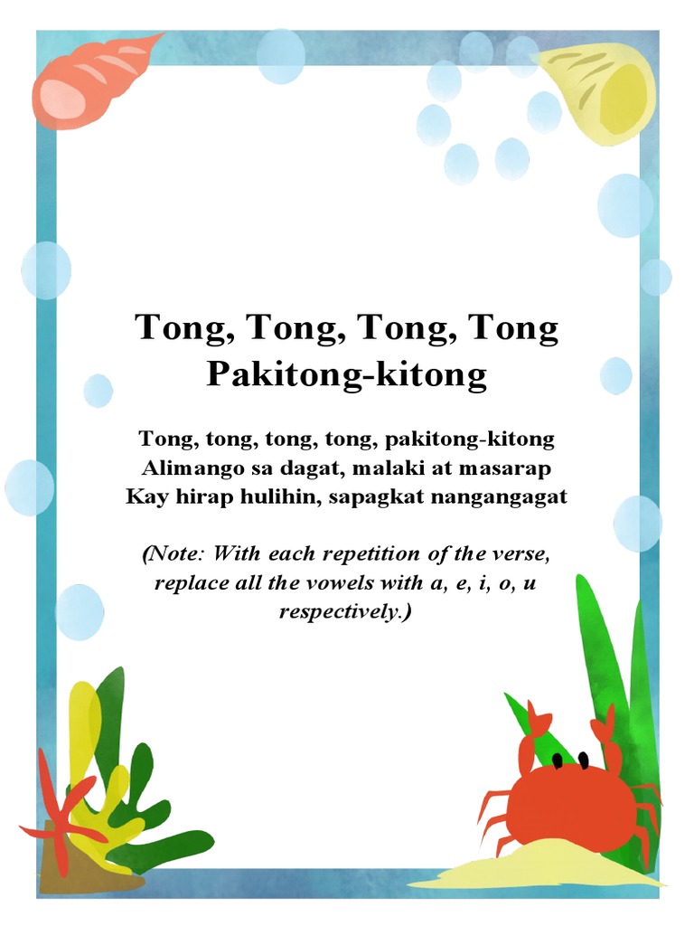 Traditional Songs and Poems | PDF