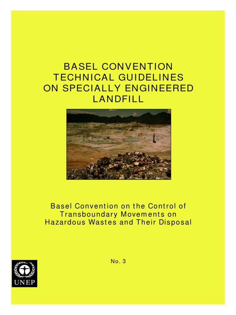 Technical Guidelines On Specially Engineered Landfill D51 PDF | PDF ...