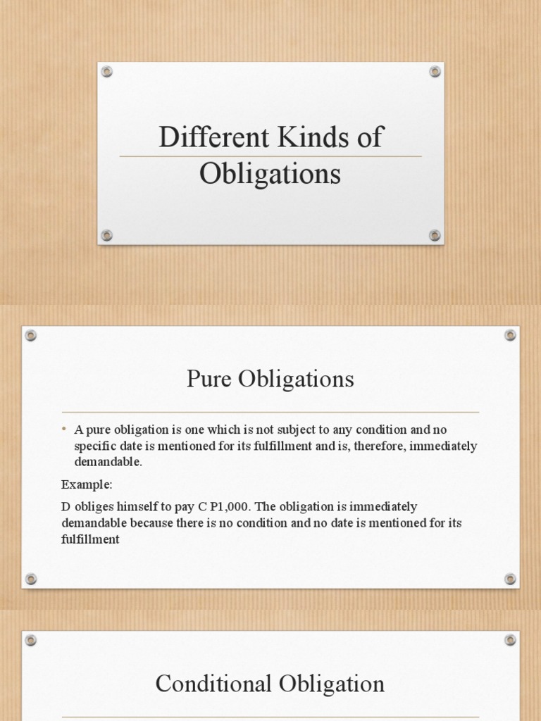 Understanding Legal Obligations | PDF | Law Of Obligations | Debtor