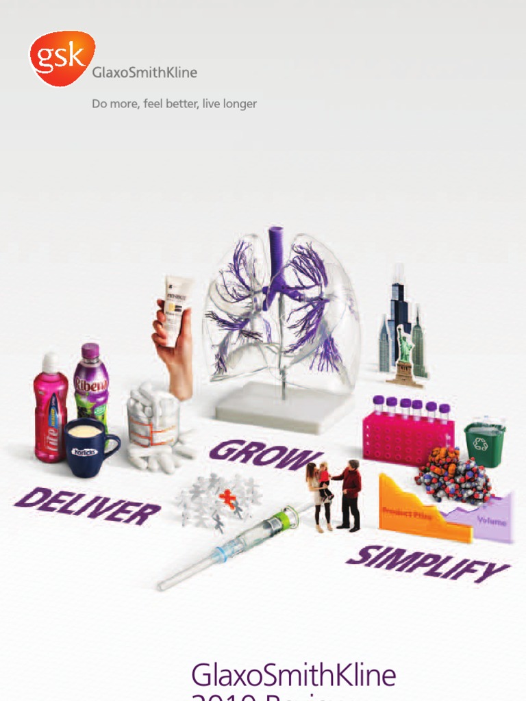 Glaxosmithkline 2010 Review: Do More, Feel Better, Live Longer | PDF ...