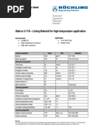 90 Shore A Polyurethane Data Sheet | PDF | Hardness | Polyurethane