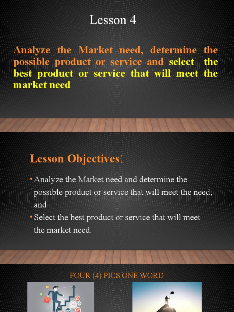 Identifying Market Needs in Entrepreneurship | PDF | Entrepreneurship ...