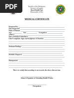 Clinical Abstract Template for Patients | PDF