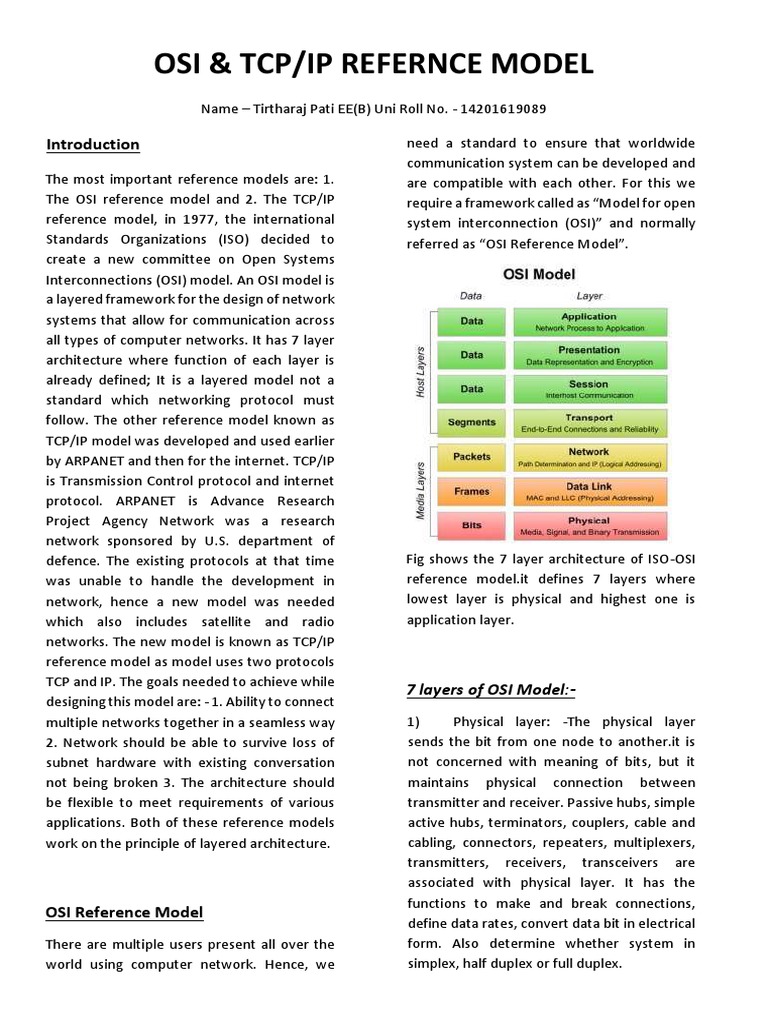 Computer Network Report - CA2 - Tirtharaj Pati - 14201619089 PDF | PDF ...