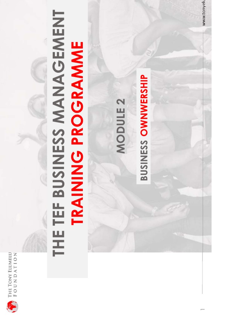 Module - 2 Business Ownership | PDF