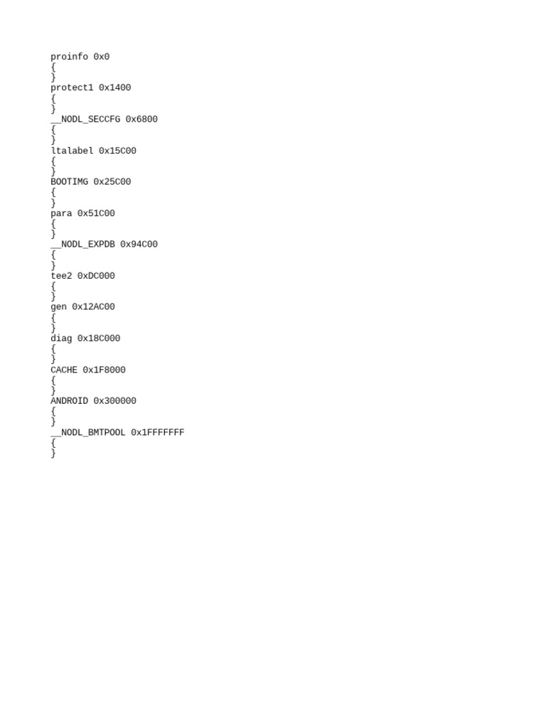 MT6795 Android Scatter | PDF