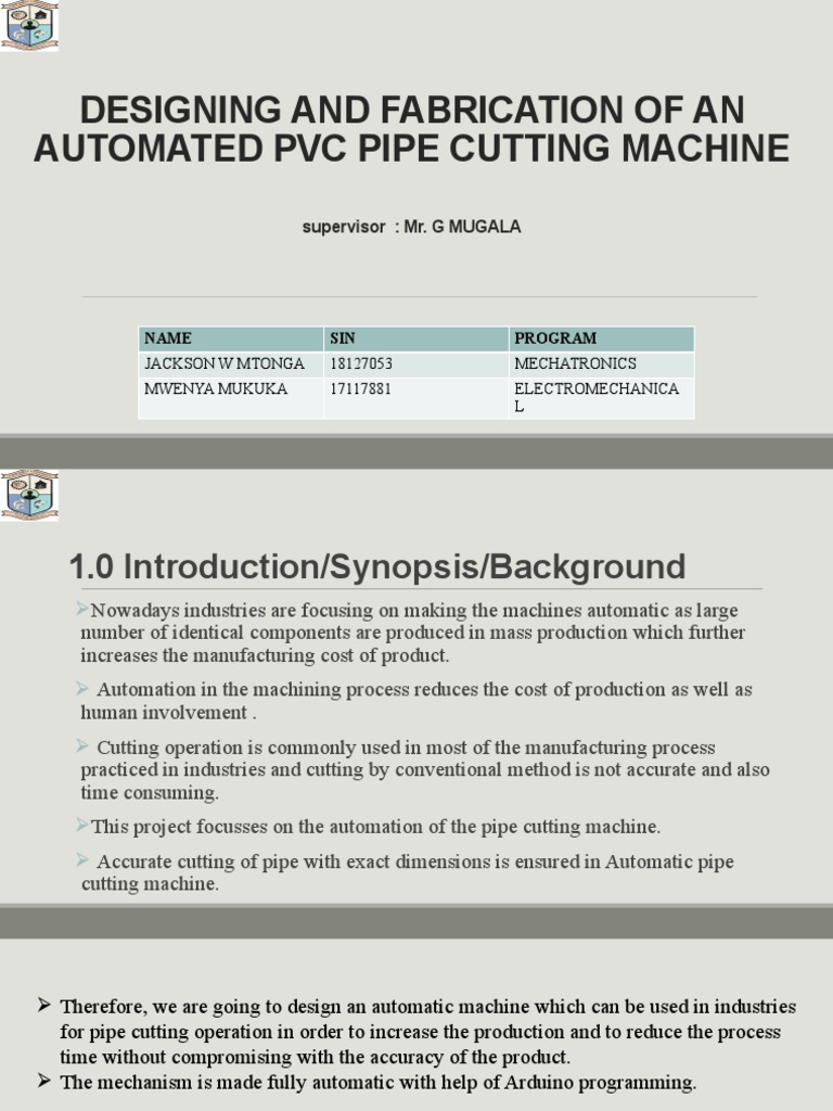 Pipe Cutting Machine 1-4 | PDF | Automation | Machines