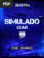 1° Simulado Eear - Estratégia | PDF | Círculo | Sintaxe