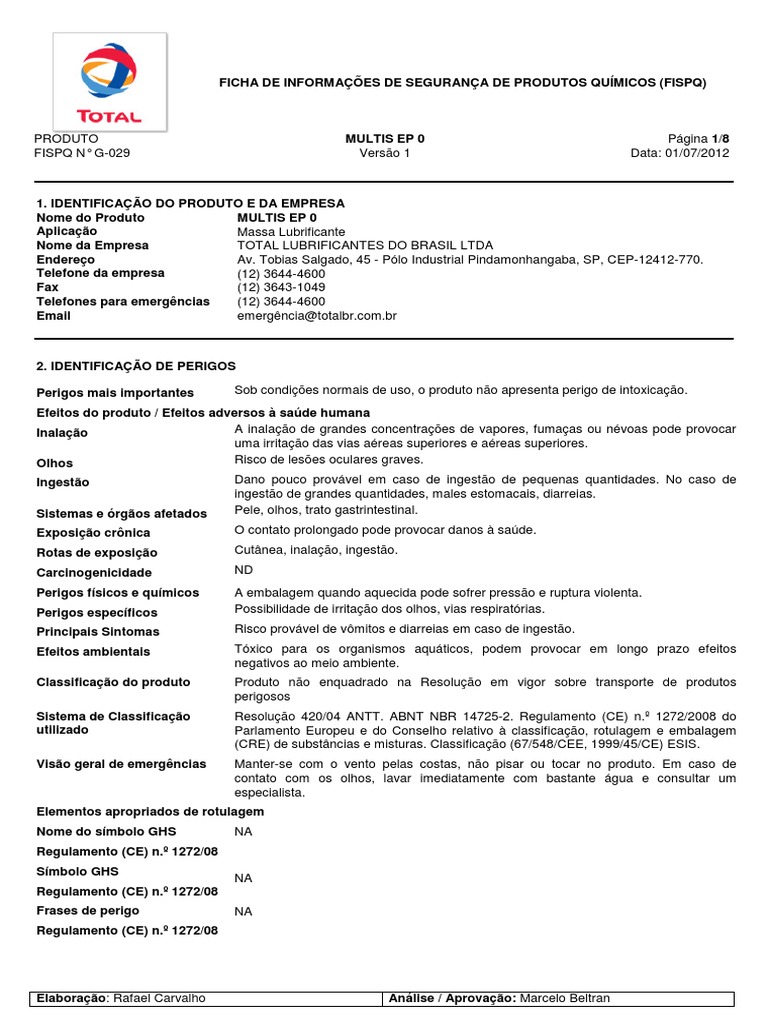 Fispq Multis Ep 0 | PDF | Embalagem e rotulagem | Desperdício