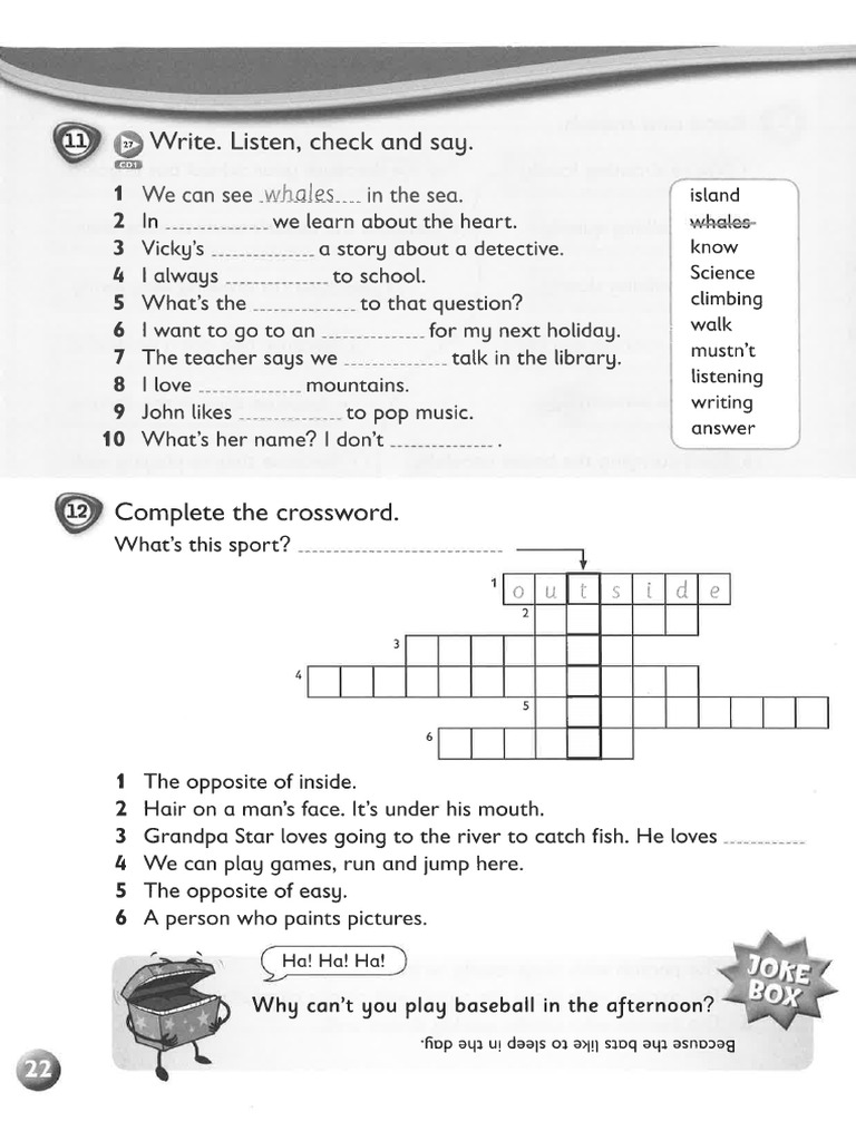 Kids Box 4 CW - 022 | PDF