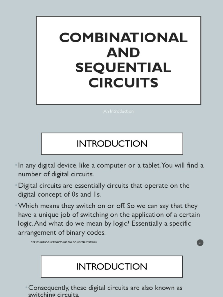 Cpe 203 | PDF | Logic Gate | Electronic Circuits
