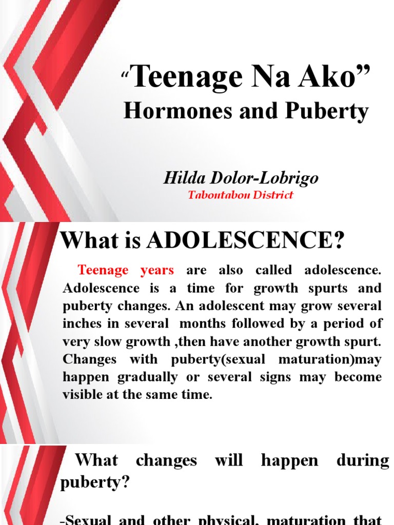 5hilda Hormones Pubert Cse Topic Day 1 | Download Free PDF | Puberty ...