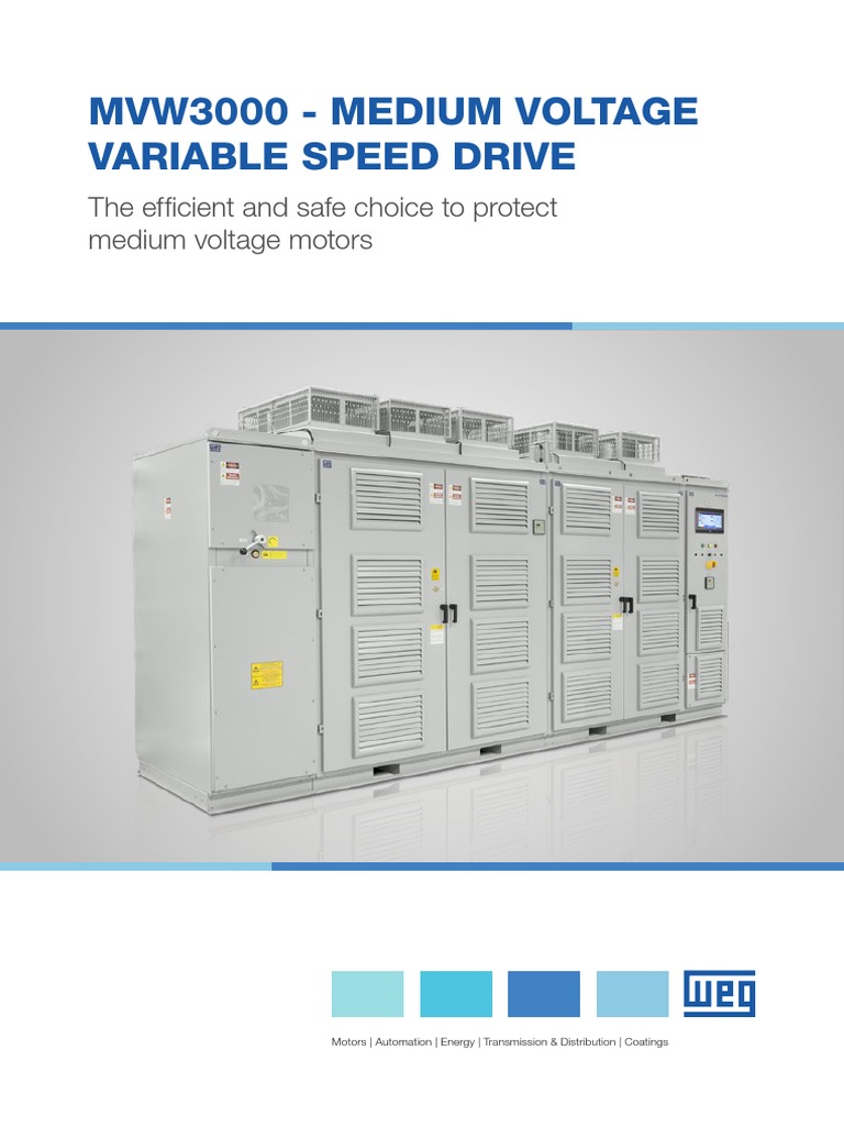 WEG-MVW3000-Medium-Voltage-Variable-Speed-Drive - Technical Catalogue | PDF | Electric Motor ...