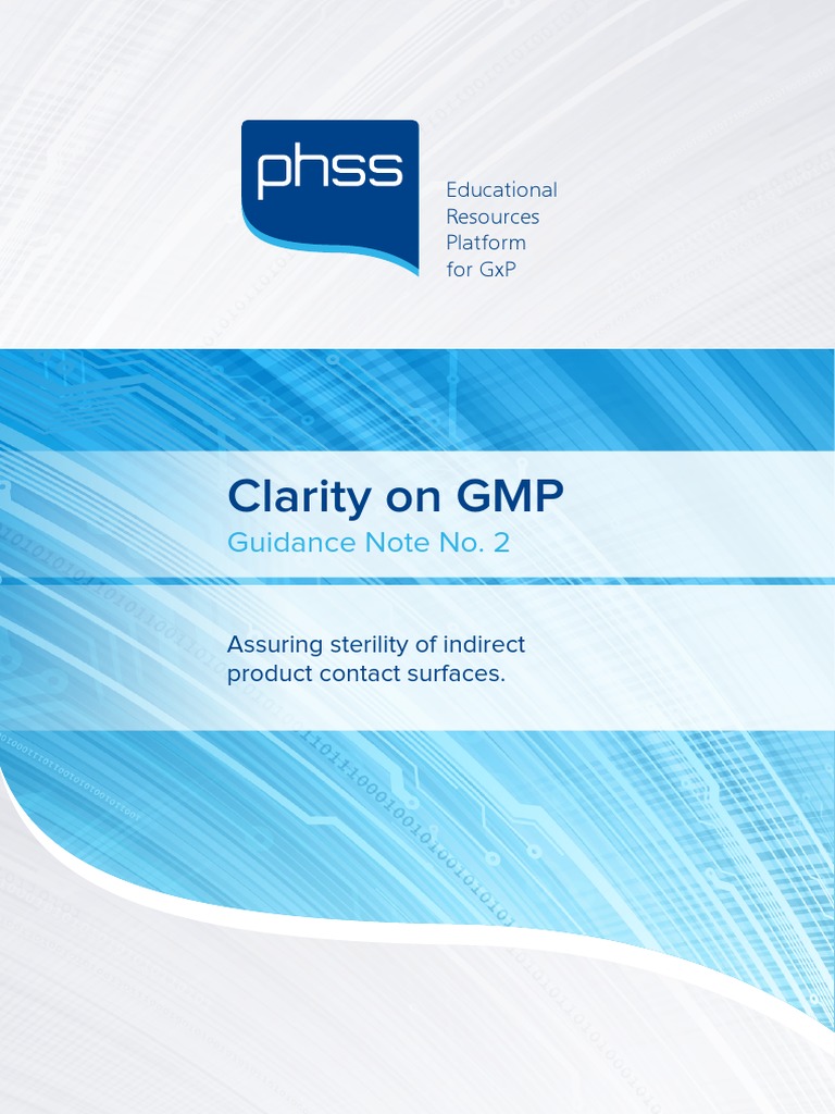 PHSS - Clarity - On - GMP - Guidance - No.2 - Version 2 | PDF ...