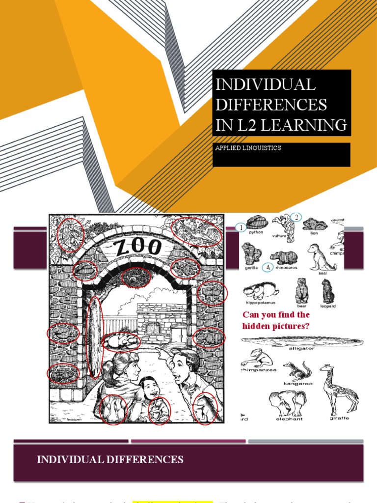 Individual Differences in L2 Learning | PDF | Learning | Psychology