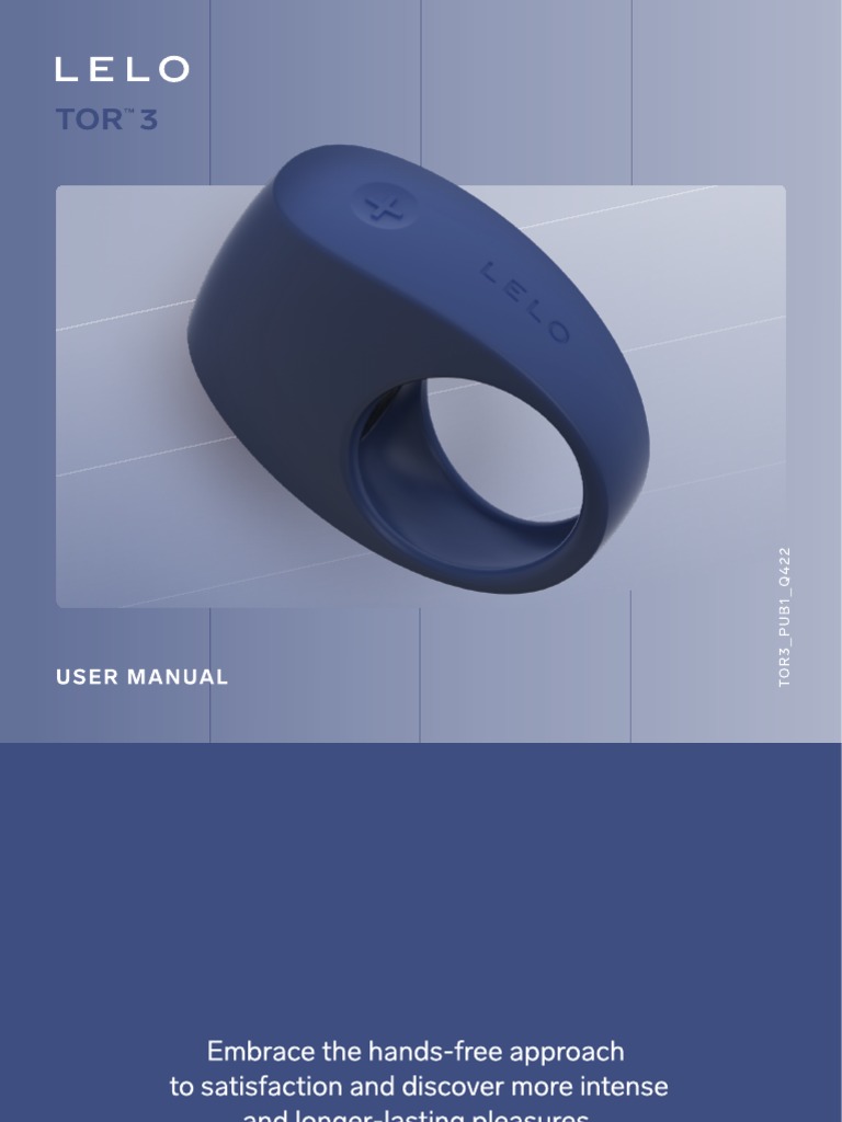 LELO - TOR 3 - Online Manual - ENG | PDF | Electromagnetic ...