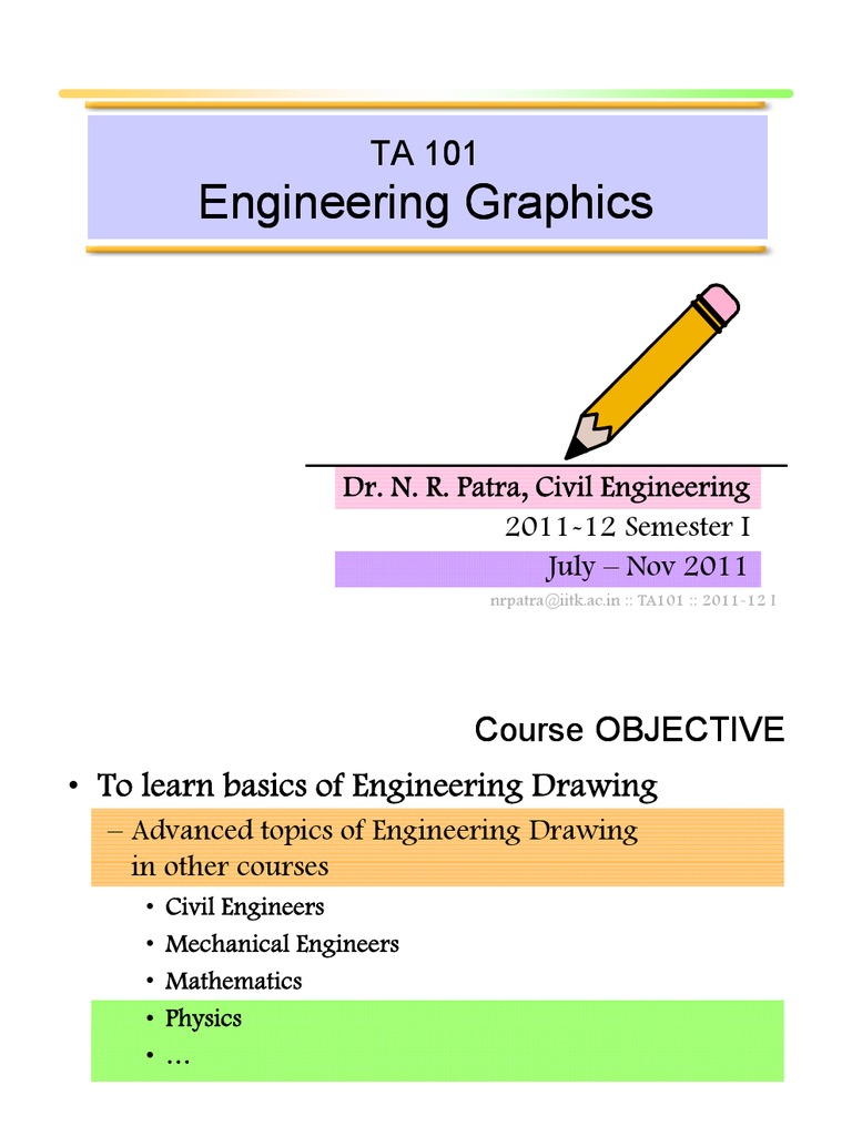 TA101 01 Course | PDF | Drawing | Geometry