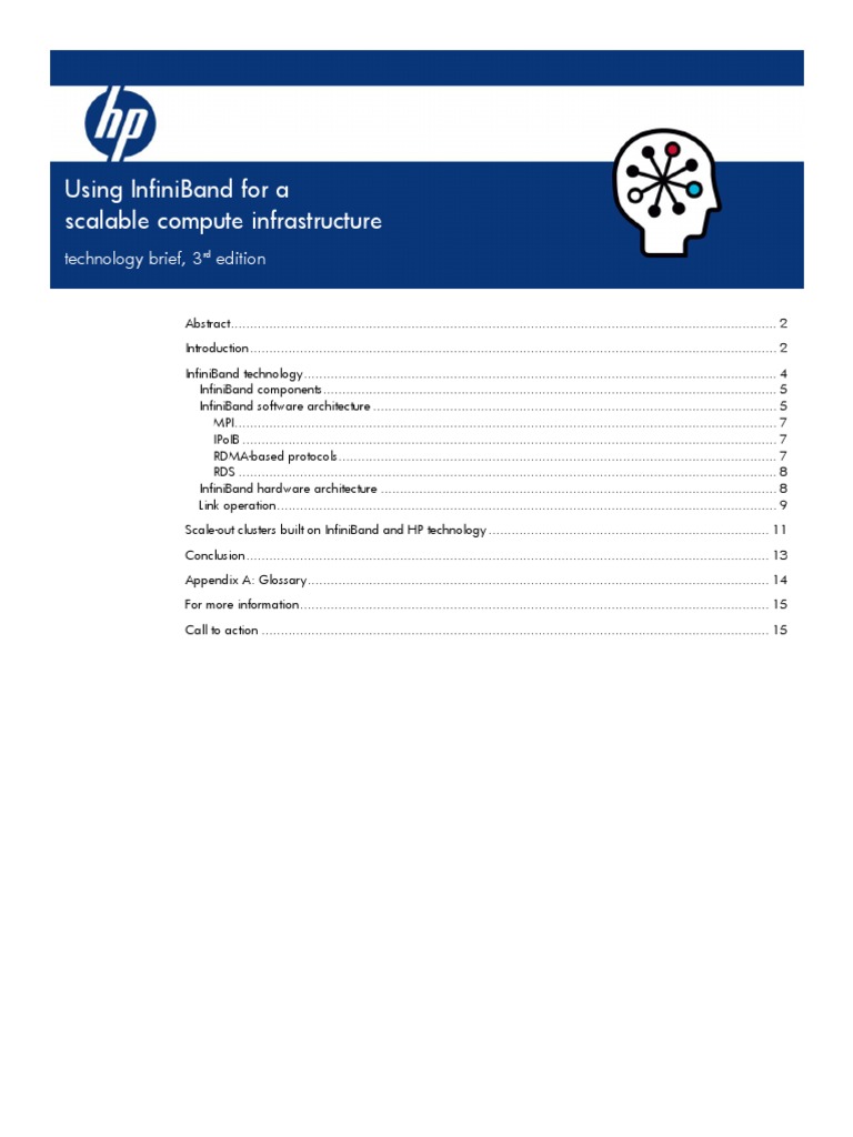 Using Infiniband For High Speed Interconnect | PDF | Communications ...