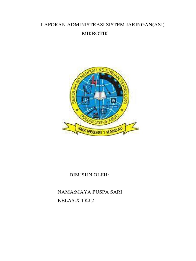 LAPORAN ASJ MAYA PUSPA SARI TKJ | PDF | Komputer