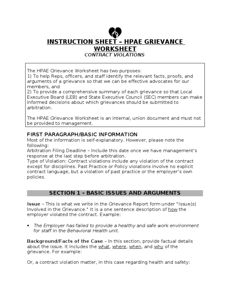 Union Grievance Guide | PDF | Employment | Occupational Safety And Health