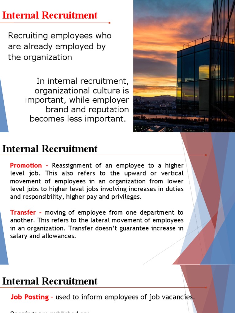 Internal Job Openings | PDF | Recruitment | Employment