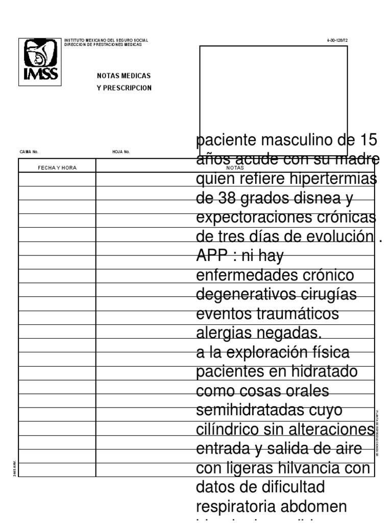 Toaz - Info Formatos Imss PR | PDF | Medicina | Medicina CLINICA