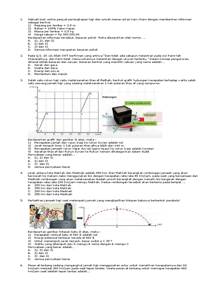 Latihan Soal KSM IPA | PDF
