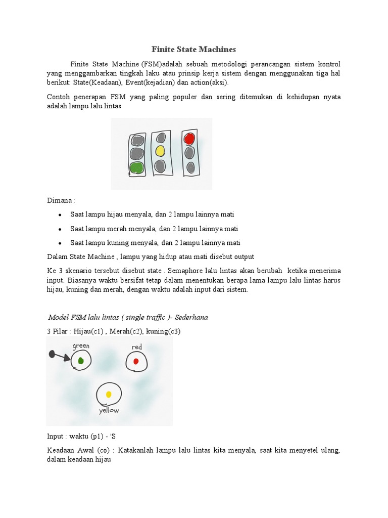 Finite State Machines | PDF