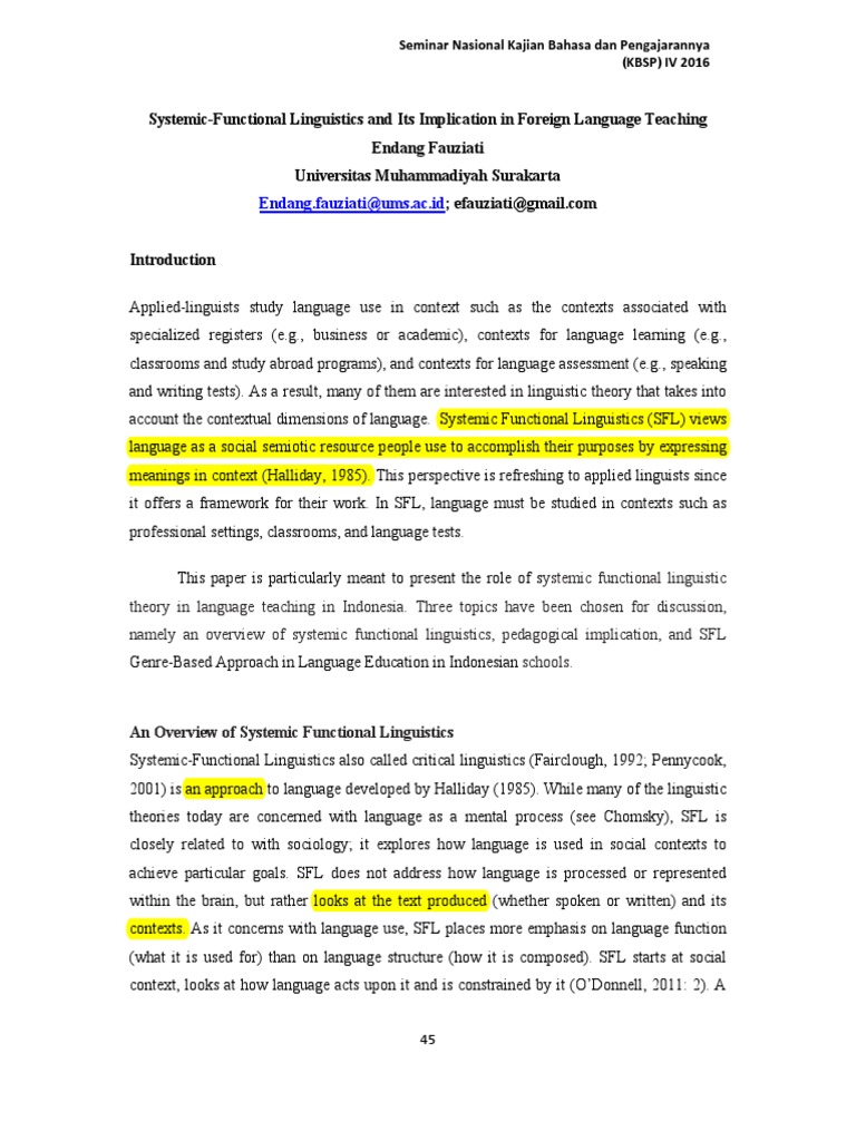 3 - Endang Fa FSL | Download Free PDF | Language Education | Linguistics