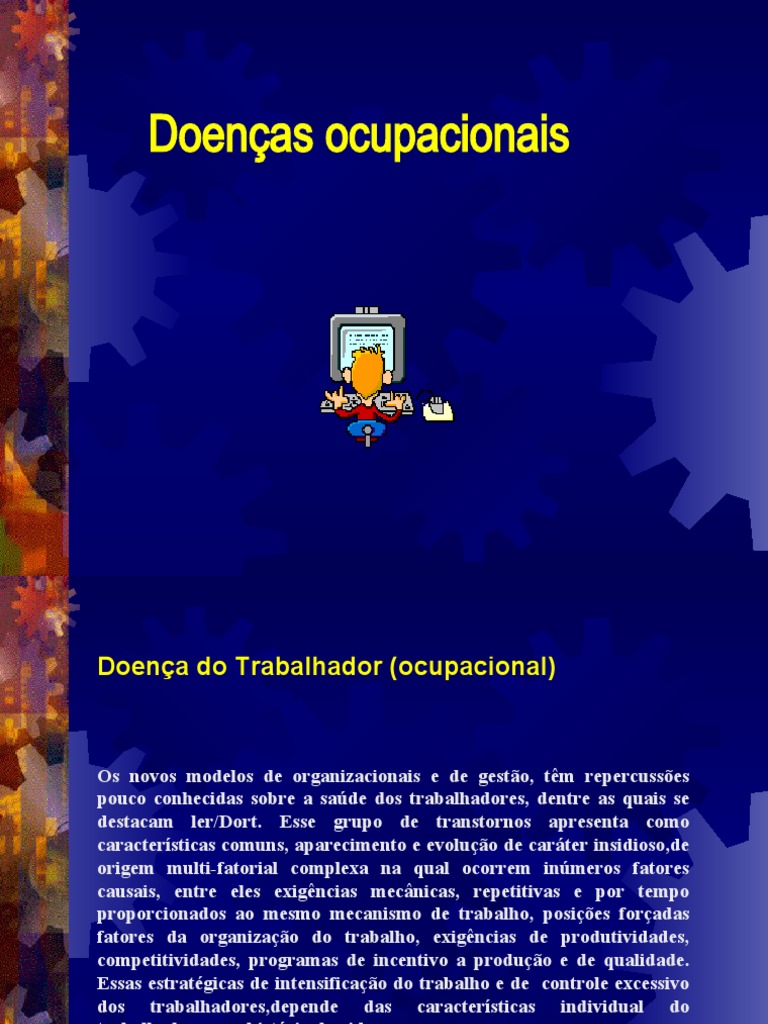 Doenças Ocupacionais LER-DORT | PDF | Dor | Especialidades médicas