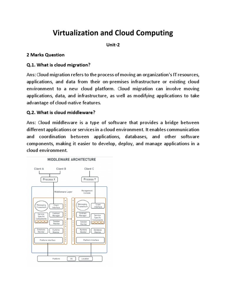 Virtualization and Cloud Computing | PDF | Cloud Computing | Platform As A Service