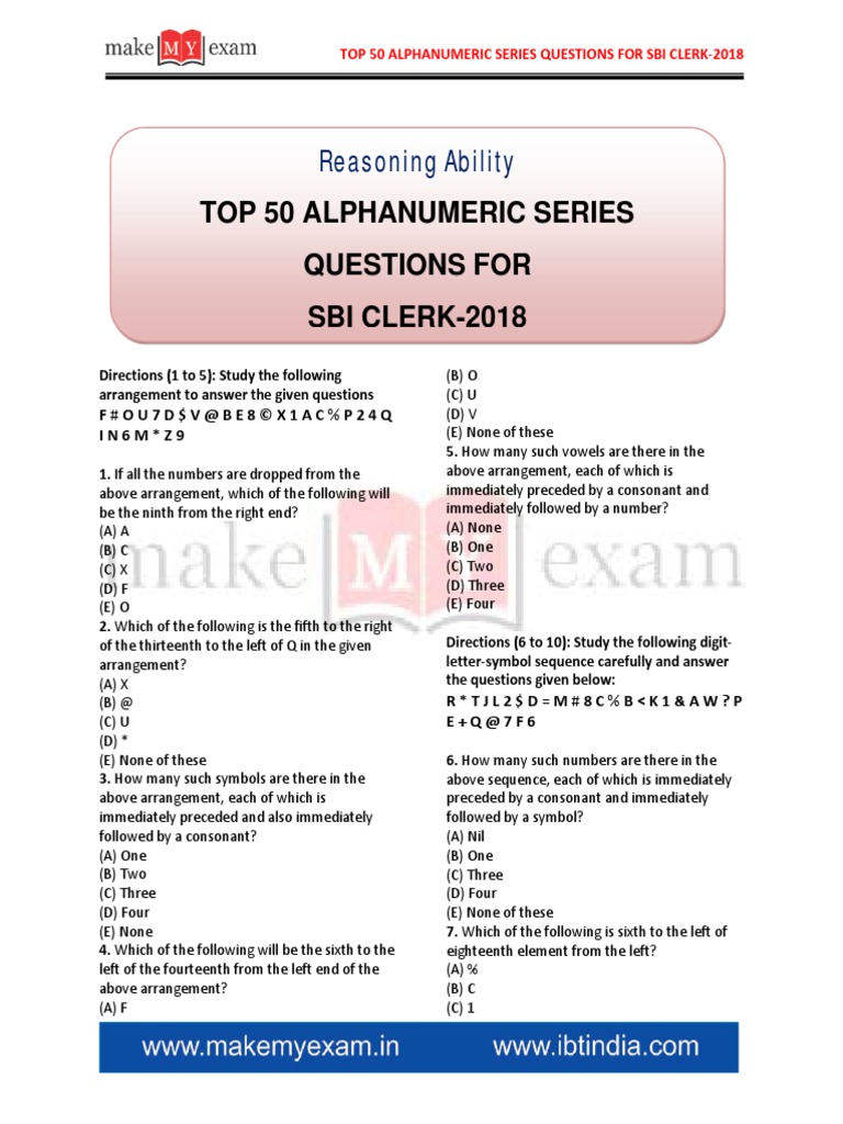 ALPHANUMERIC Series | PDF | Consonant | Graphemes