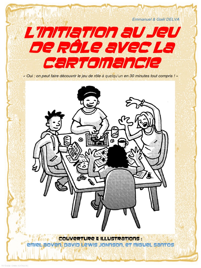 Initiation rapide au jeu de rôle par cartomancie | PDF | Jeux de rôle ...