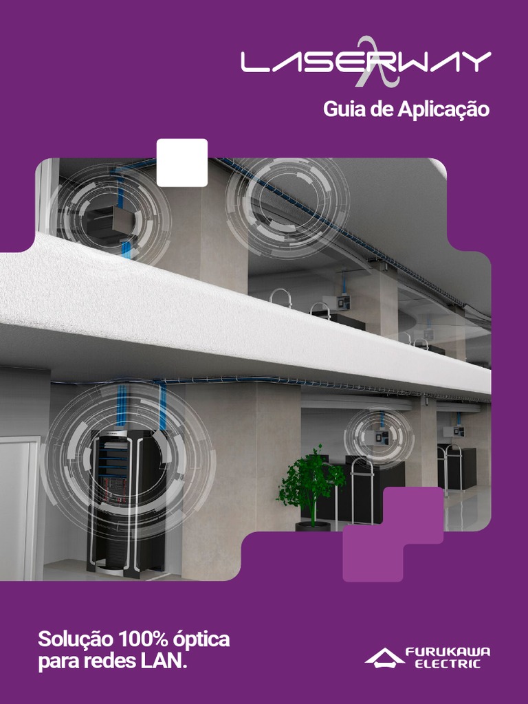 Guia de Aplicação Laserway para LAN | PDF | Rede de computadores | Rede ...